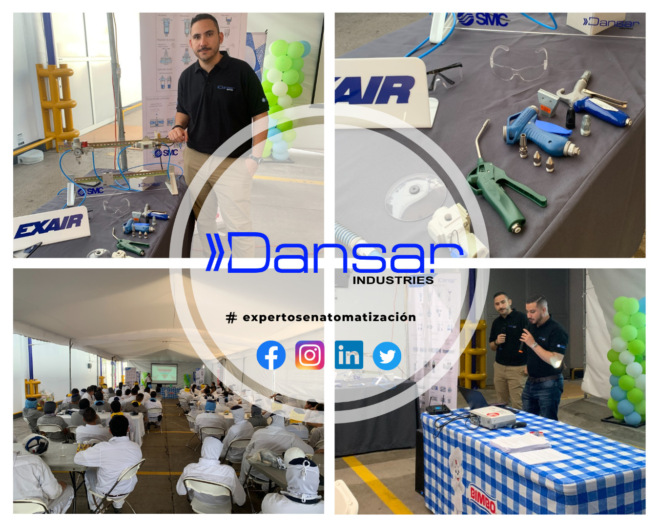 Taller de optimización del aire comprimido - Dansar Industries